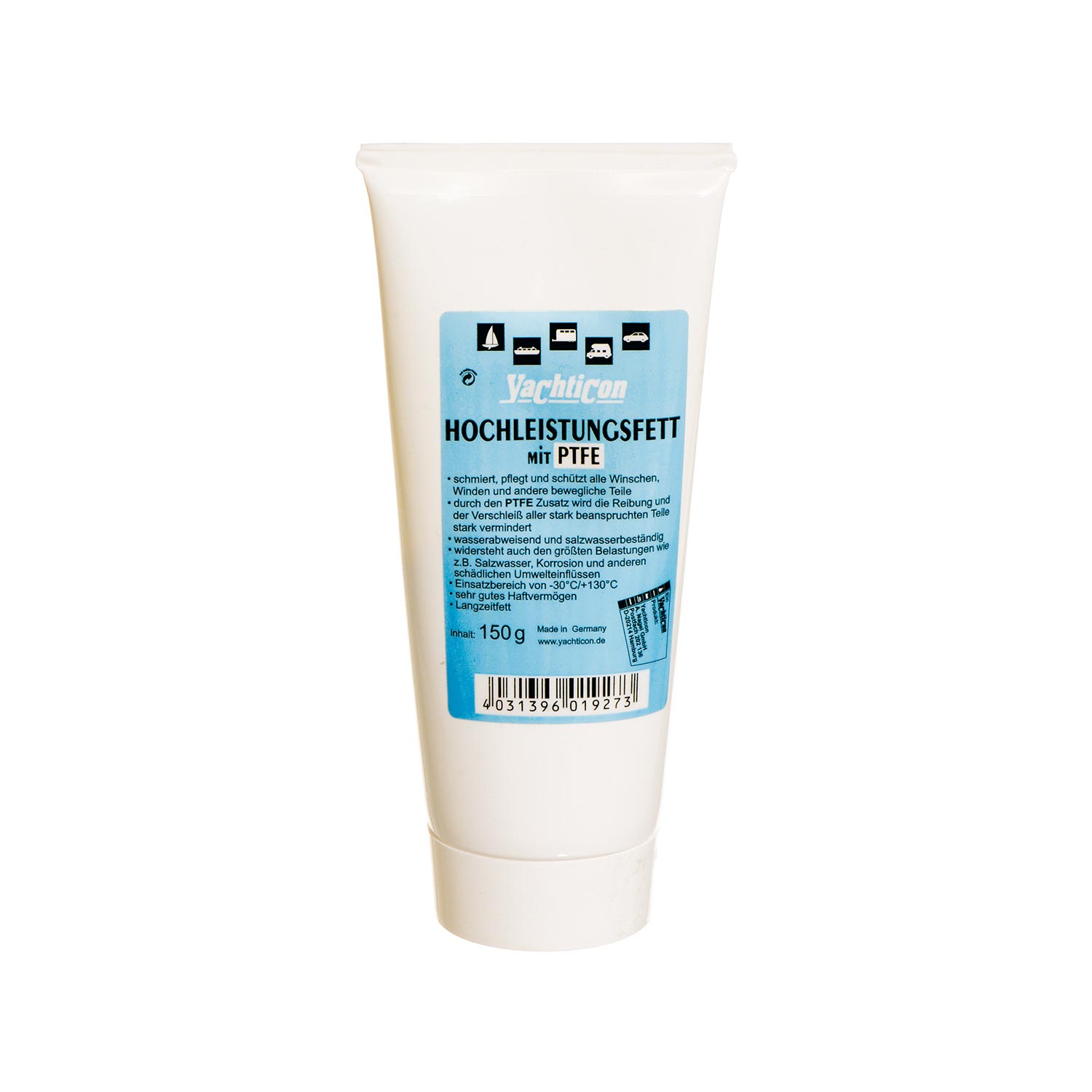 Visokozmogljiva mast s PTFE - Nega plovil